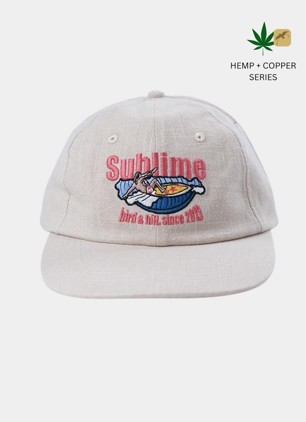 Sublime Light Hemp 6 Panel – BIRD & HILL.